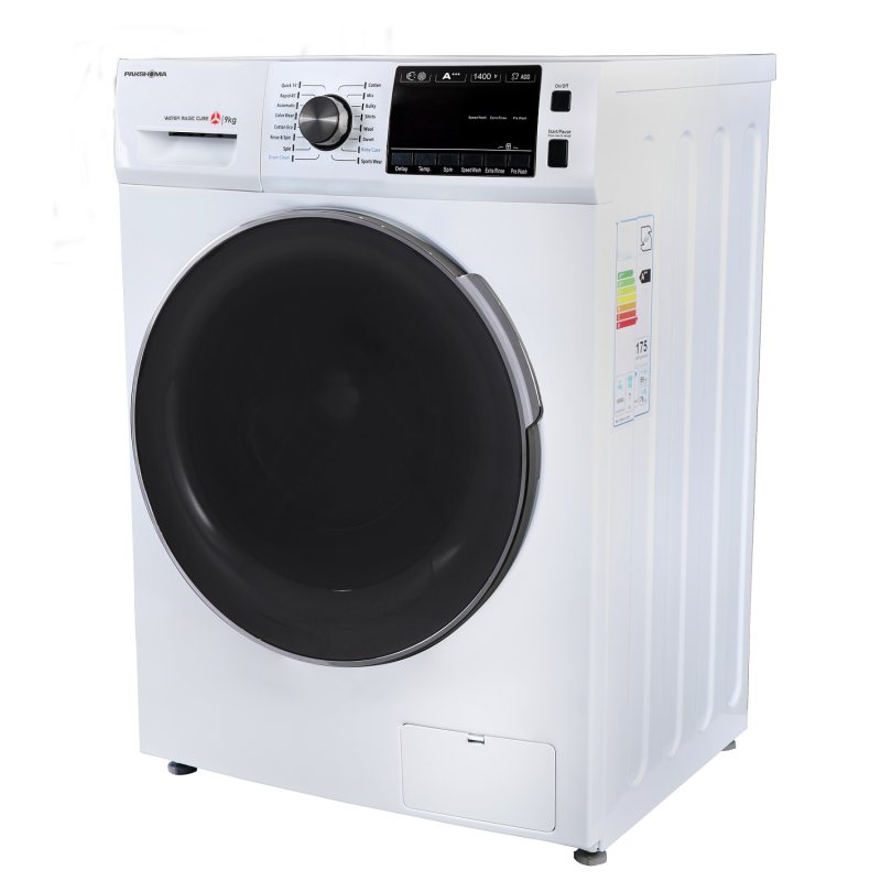 ماشین لباسشویی پاکشوما مدل BWF- 40901 WT ظرفیت 9 کیلوگرم-سفید - فروشگاه کالا با من
