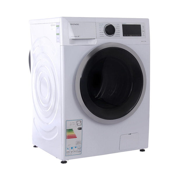 ماشین لباسشویی دوو مدل DWK-ZL860CC ظرفیت 8 کیلوگرم-رنگ سفید - فروشگاه کالا با من