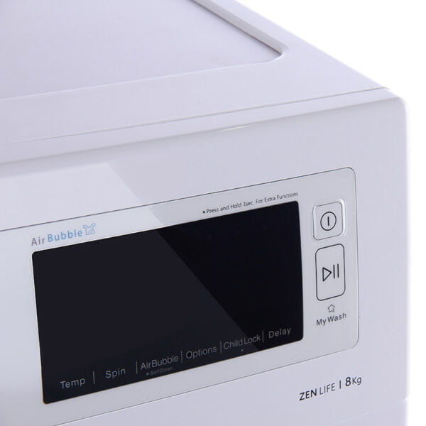 ماشین لباسشویی دوو مدل DWK-ZL860CC ظرفیت 8 کیلوگرم-رنگ سفید - فروشگاه کالا با من