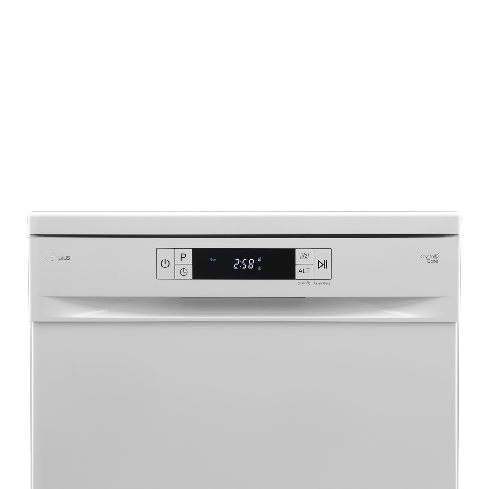 ماشین ظرفشویی جی پلاس مدل GDW-M1463W-رنگ سفید - فروشگاه کالا با من
