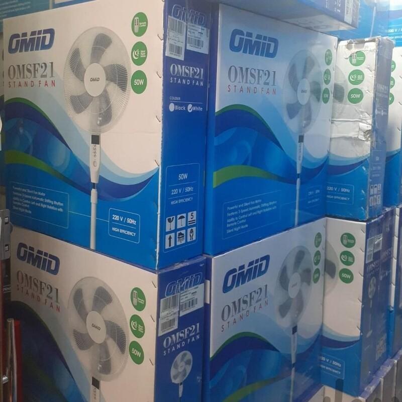 پنکه ایستاده پایه بلند امید مدل OMSF21 - فروشگاه کالا با من