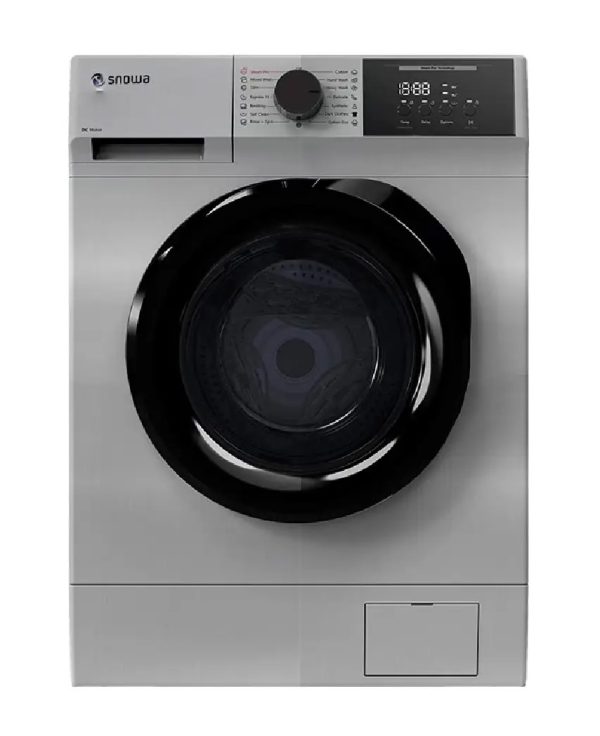 ماشین لباسشویی اسنوا مدل SWM-C81S ظرفیت 8 کیلوگرم - رنگ سیلور - فروشگاه کالا با من